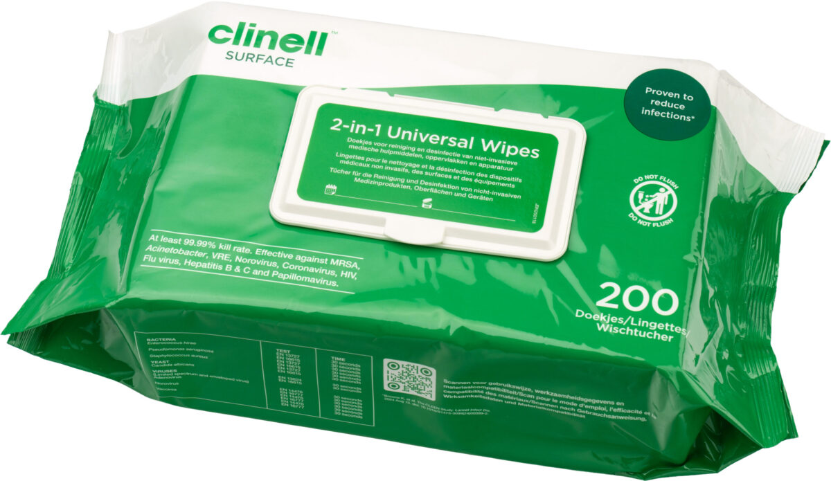 CLINELL UNIVERSAL WIPES - Dialex Biomedica